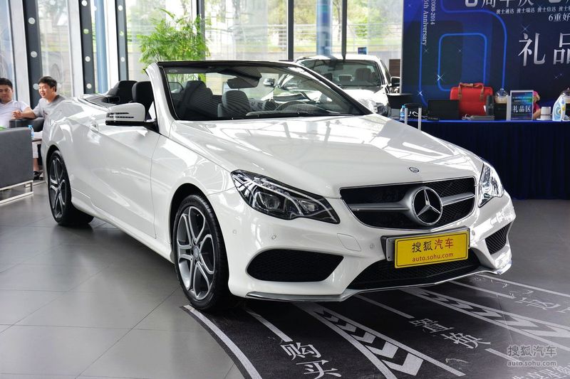 【奔驰E级敞篷 2014款E260 敞篷外观钻石白图片m3118694】_奔驰图片_搜狐汽车网