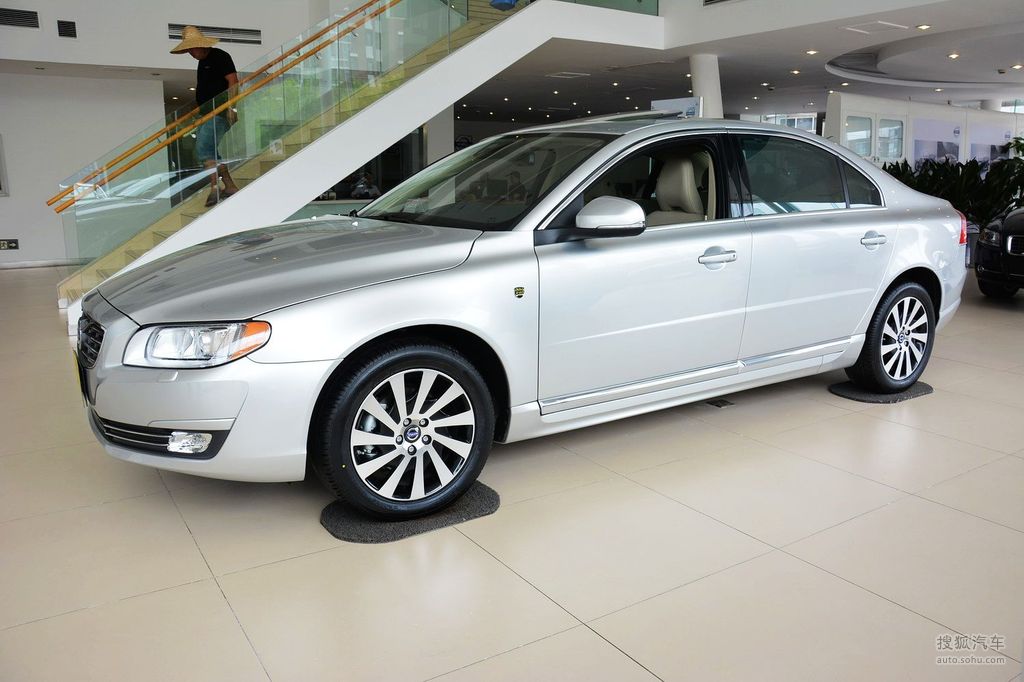 沃尔沃S80L高清图片】_2014款 2.0T T5 智逸版_璀璨银金属漆_外观_搜狐汽车网